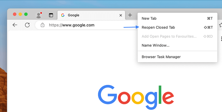 How to restore tabs in your browser - Horse Browser