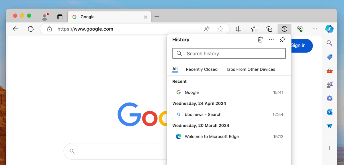 How to restore tabs in your browser - Horse Browser